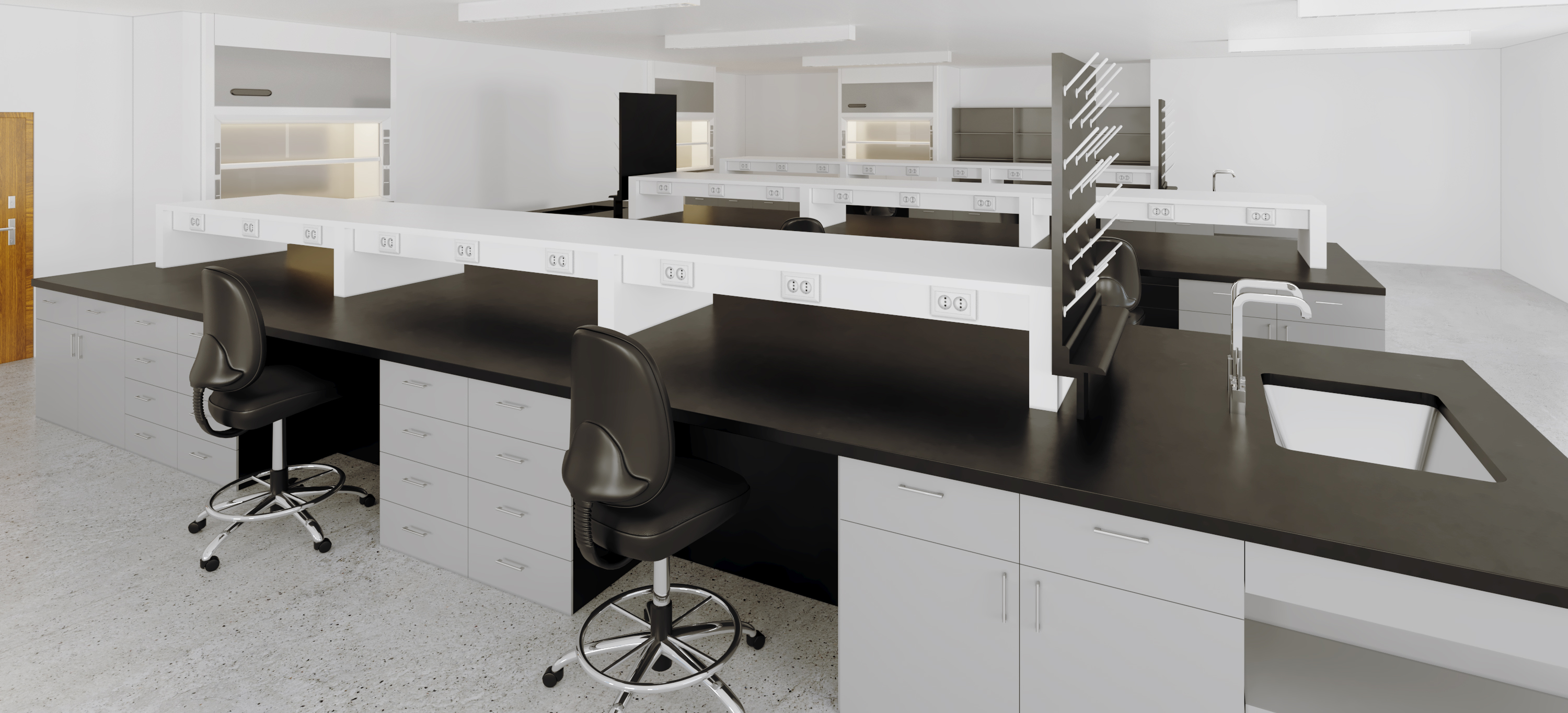 FunderMax Solid Phenolic Panels Interior Countertops North America